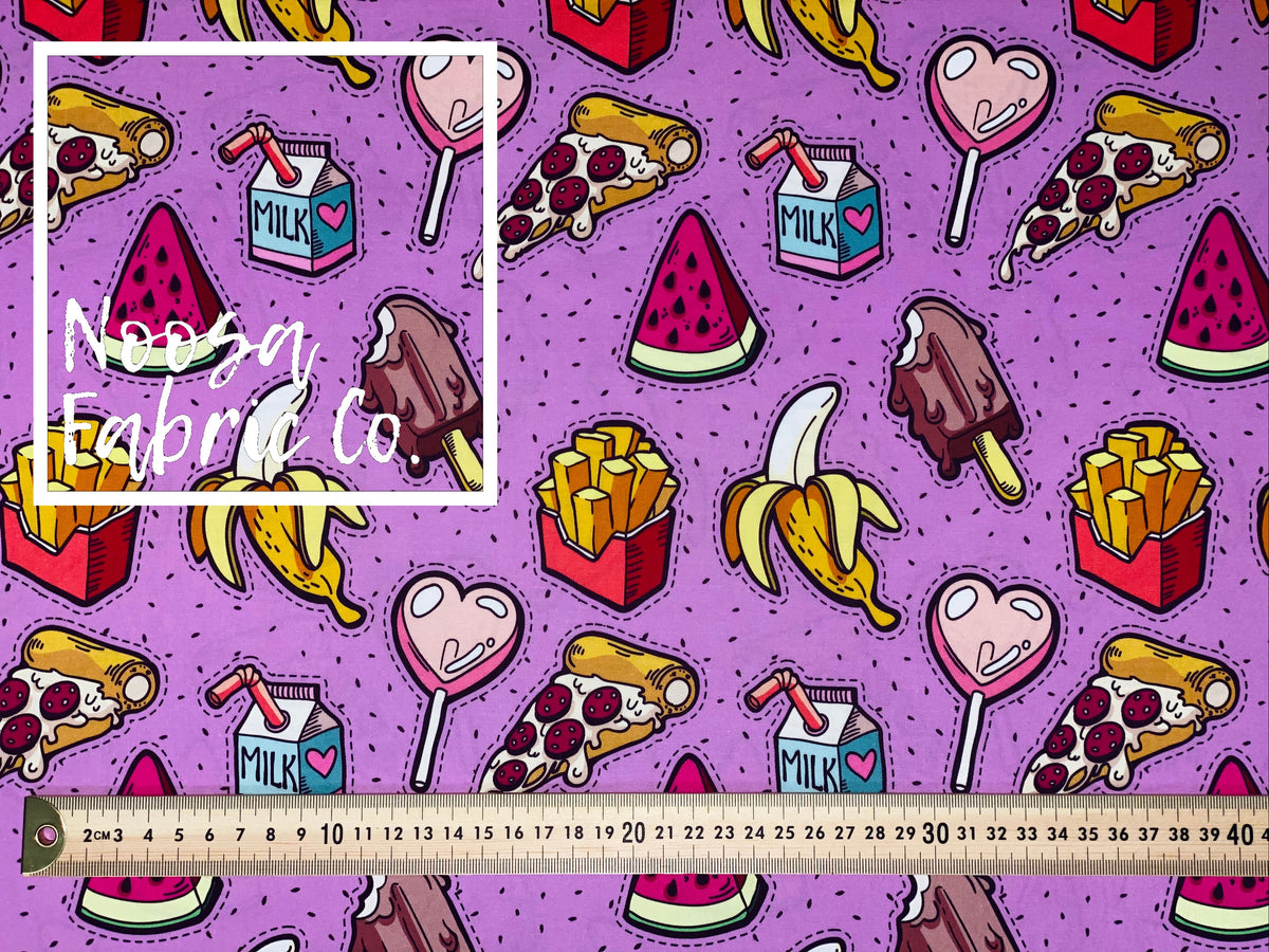 Fifi 'Purple' Woven Digital Print Fabric – NFCO.